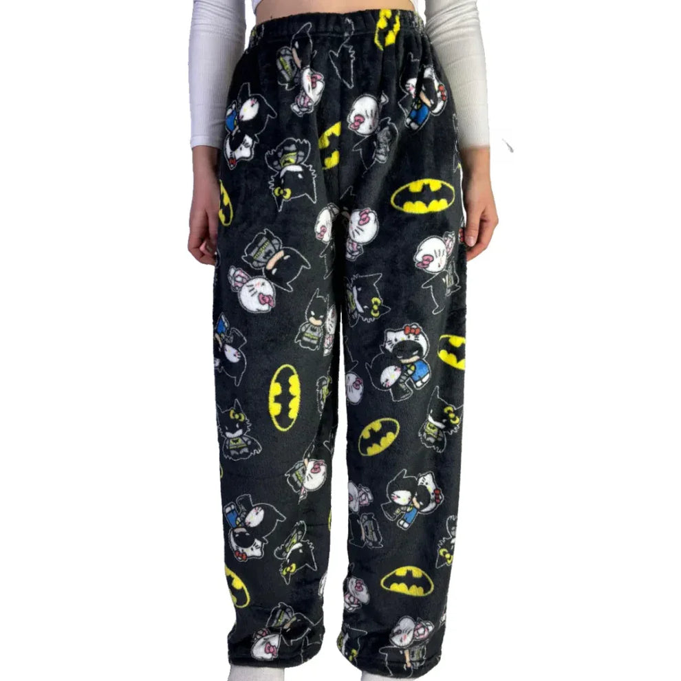 Hello Kitty x Batman Pajama Pants | Matching Couple PJs – Snuggle Heaven